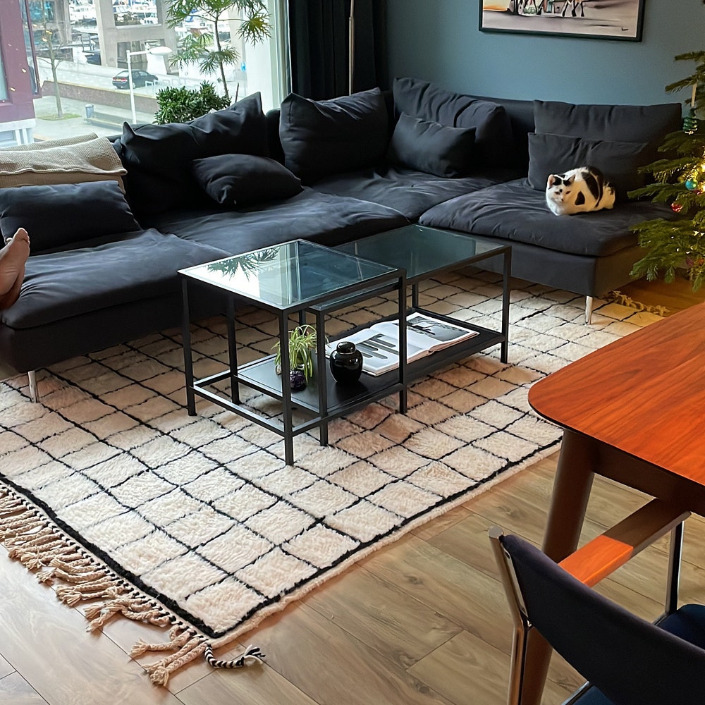 Grid Area Rugs, Grid Carpets & Grid Pattern Rugs + Free Shipping